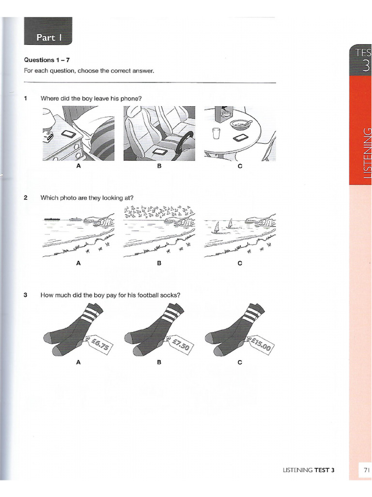 Listening Test 2 B1 Pearson | PDF