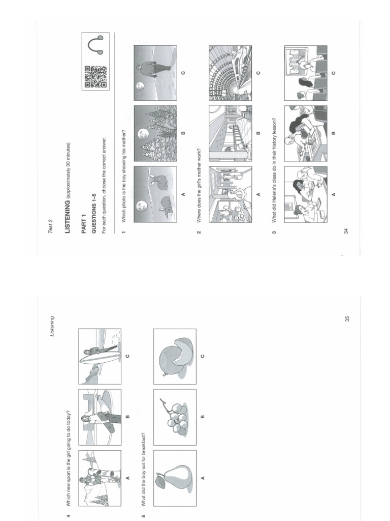 Listening Test 2 Ket | PDF