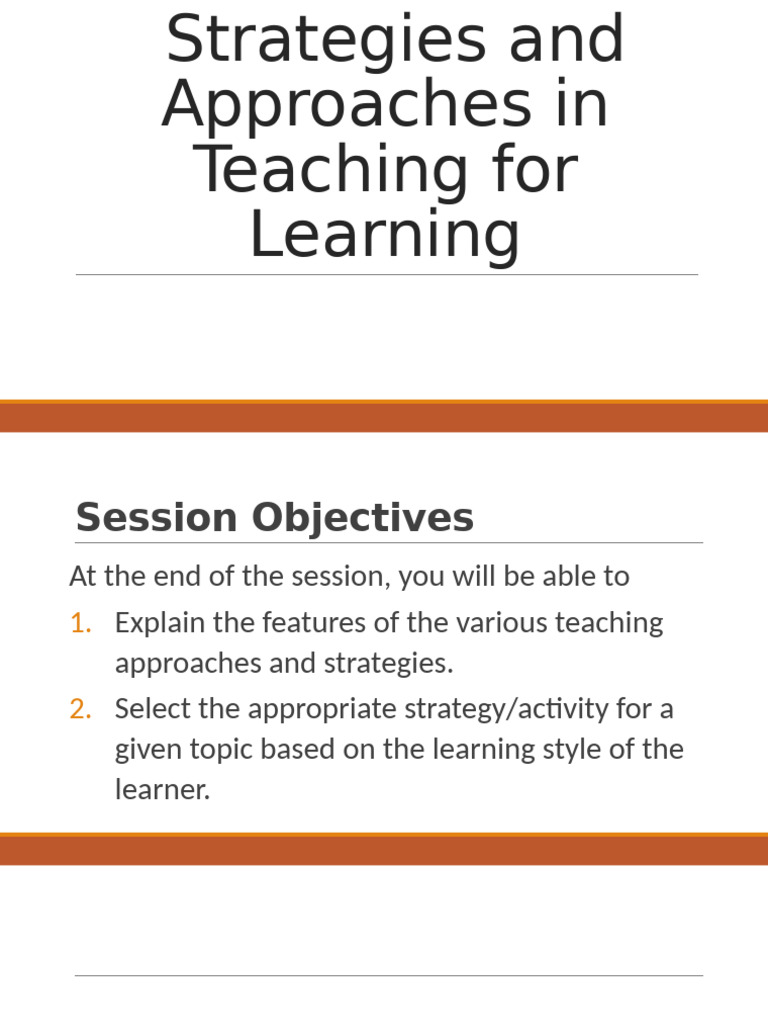 Teaching Strategies For Effective Learning Pdf Inquiry Based