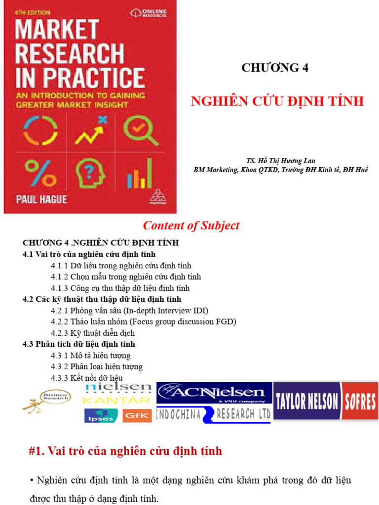 Ch04 - Market Research & Data Analysis | PDF