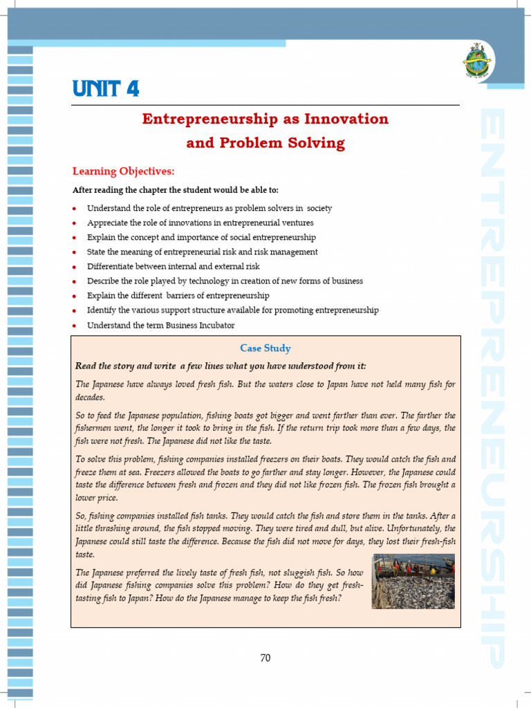 Entrepreneurship: Innovation & Problem Solving | PDF | Entrepreneurship ...