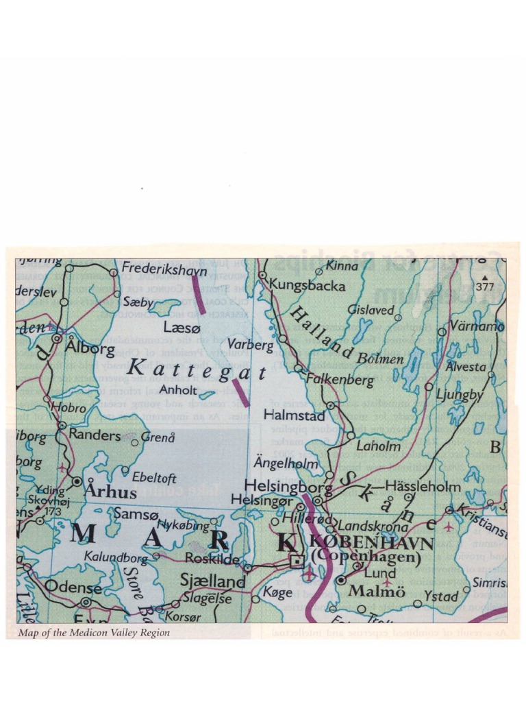 DN 1 Medicon - Valley Map | PDF