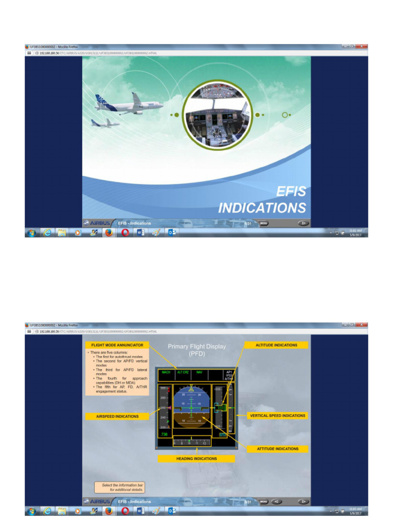 A320 EFIS_Indication | PDF