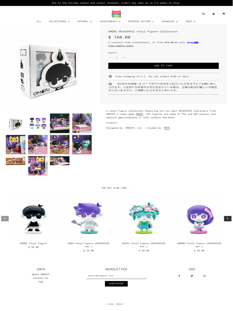 Omori Headspace Vinyl Figure Collection - Omocat | PDF | Single Player Video Games | Pc Games
