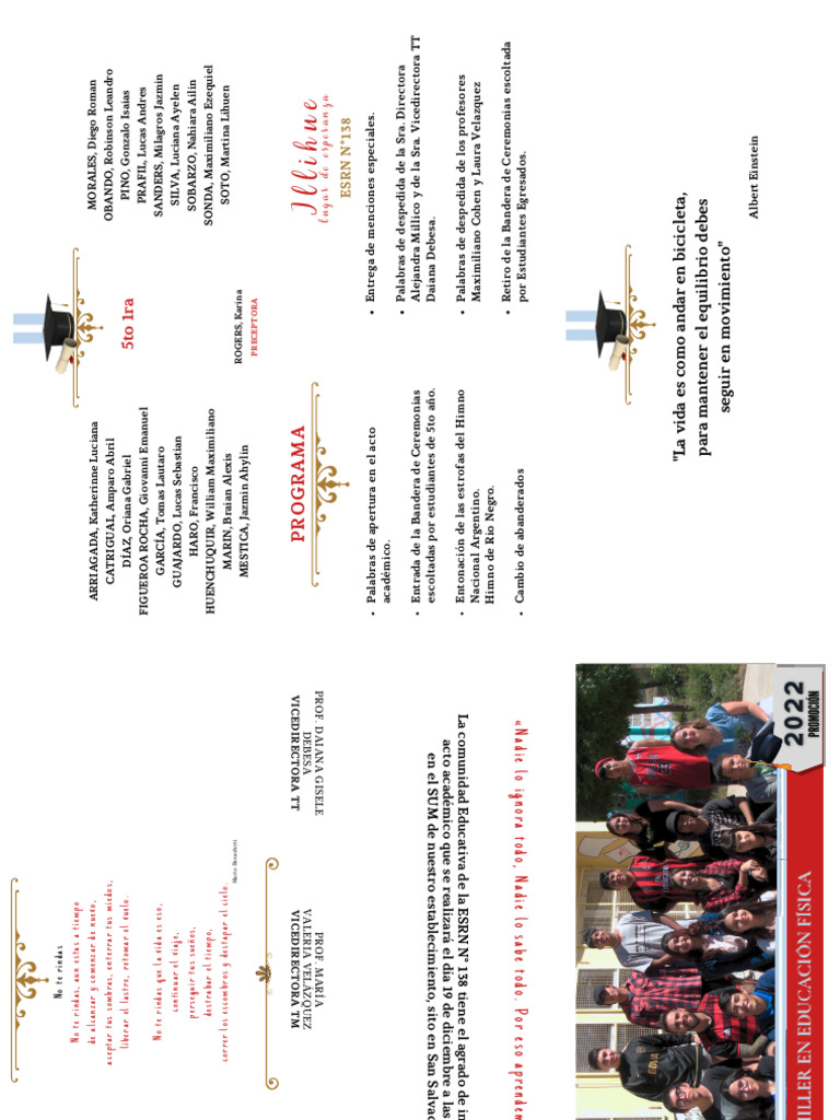 Acto académico ESRN N°138 | PDF