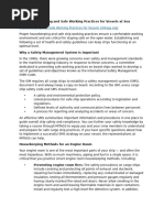 Three Bucket System for Cruise Sanitation | PDF | Hygiene