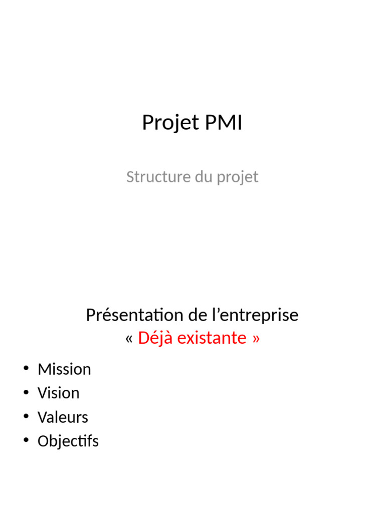 Projet | PDF | Chef de projet | Partie prenante