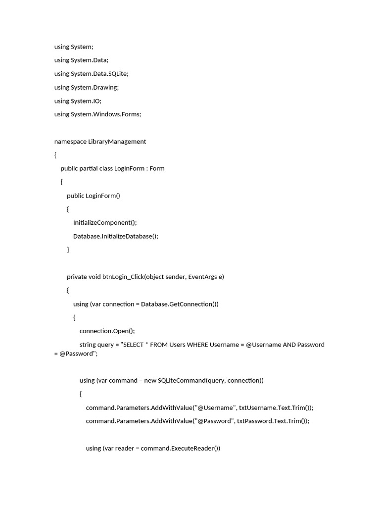 Biblioteca | PDF | User (Computing) | Parameter (Computer Programming)