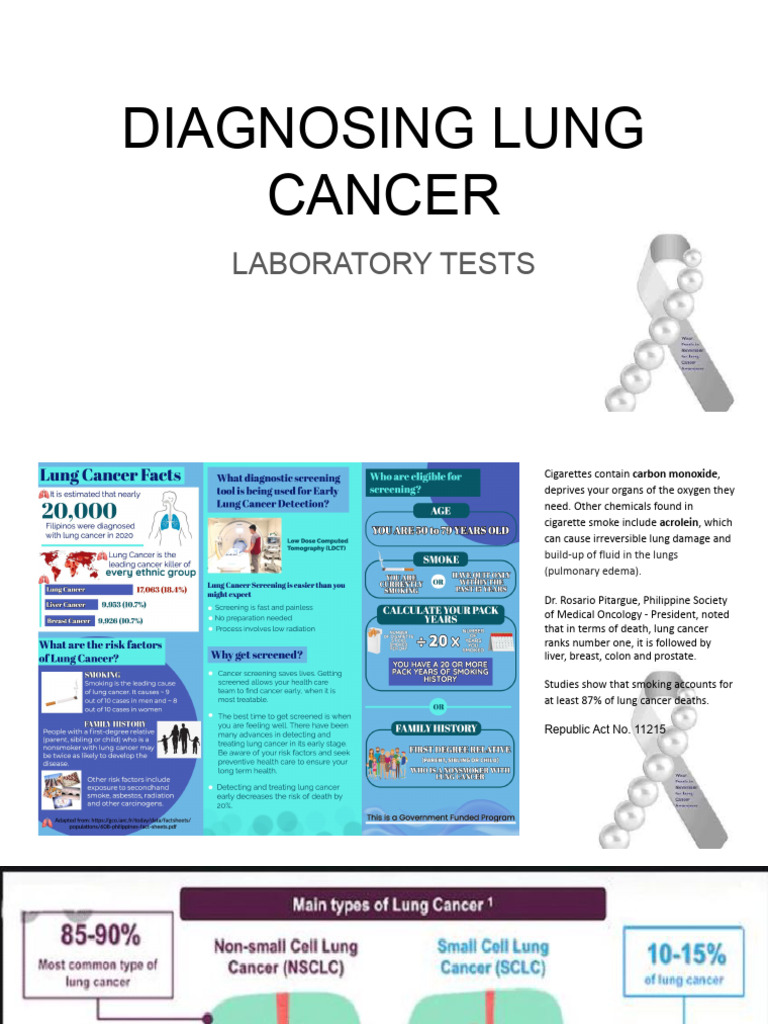 DIAGNOSING LUNG CANCER | PDF | Lung Cancer | Biomarker