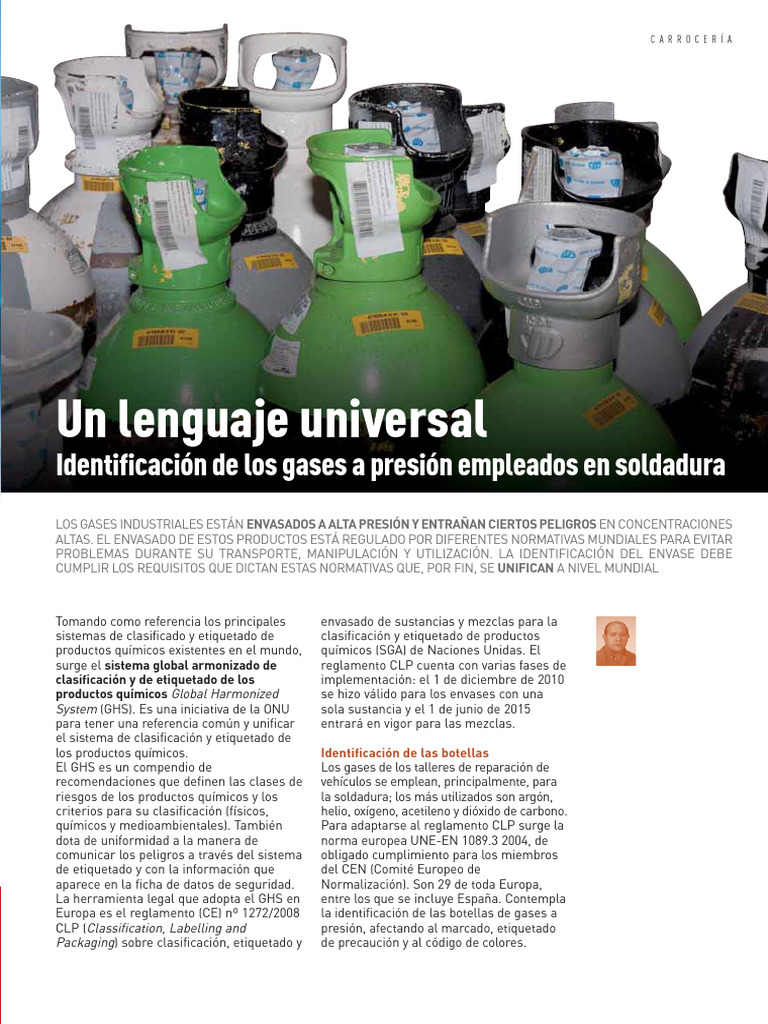 Gases | PDF | Color | Sustancias químicas