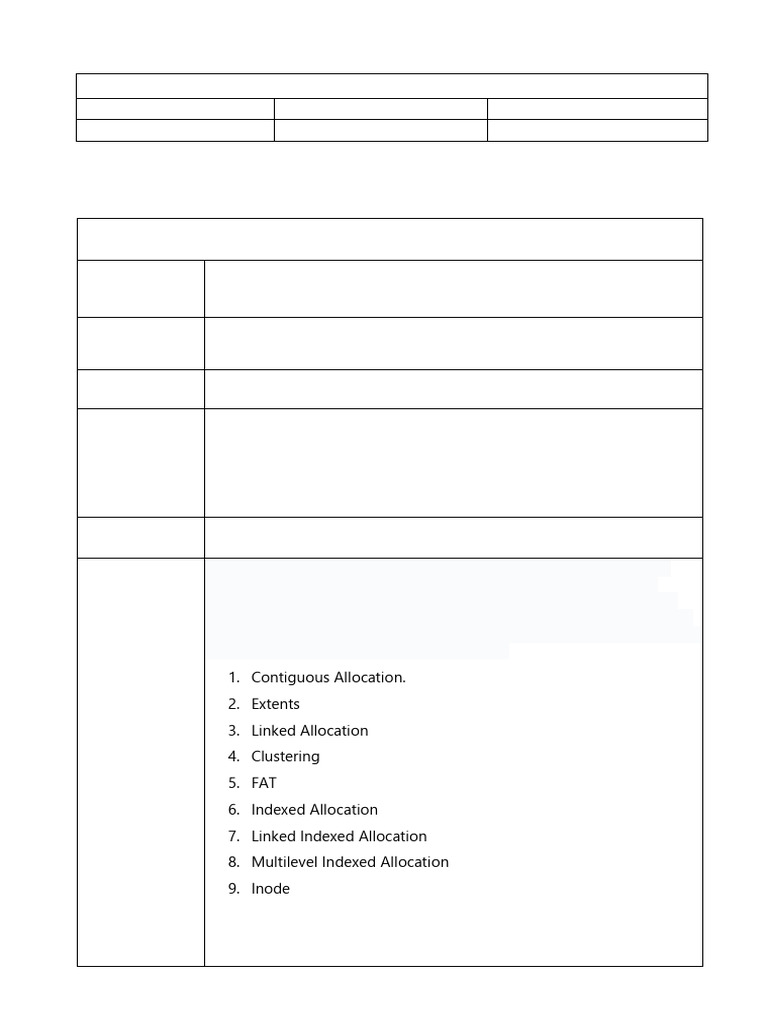 Exp 11 (File Allocation)_A_05_Leander Braganza | PDF | Computer File | Pointer (Computer ...