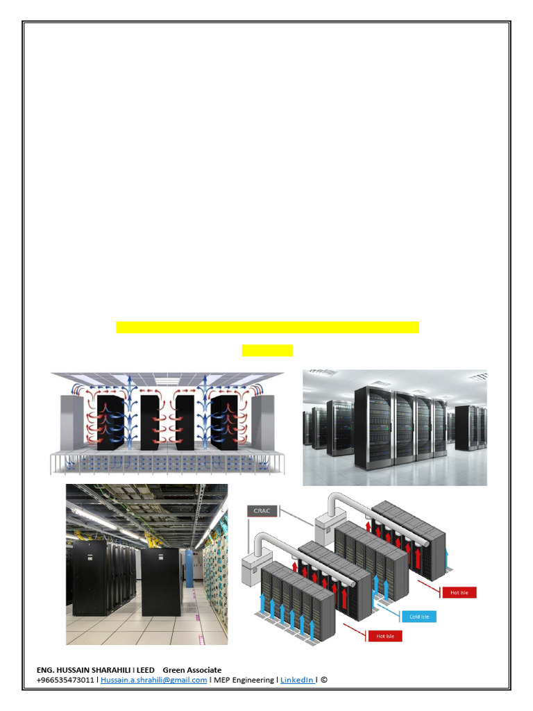Data Centers and Telecommunication Facilities - Part 01 | PDF | Data ...