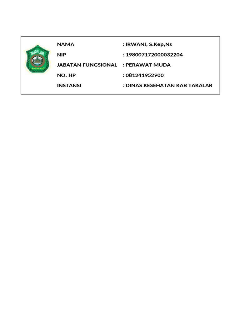 Identitas Peserta UKOM, Judul Berkas Dan Judul Butir2 Kegiatan | PDF