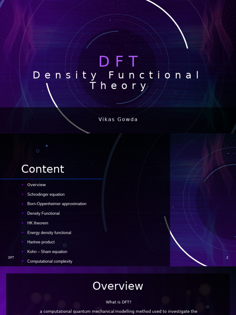 Density Functional Theory Guide | PDF | Density Functional Theory | Hamiltonian (Quantum Mechanics)