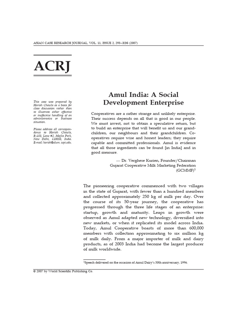 Amul Paper2 | PDF