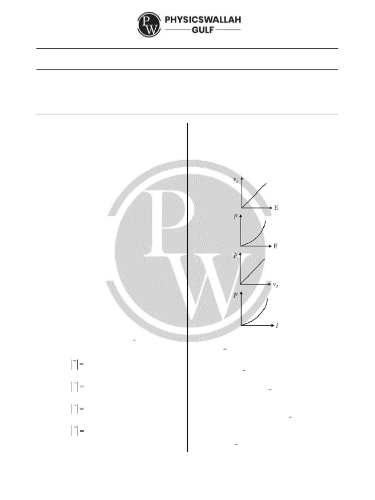 DPP-2_Ohm's Law and its Limitations_12th JEE_Physics | PDF | Electrical ...