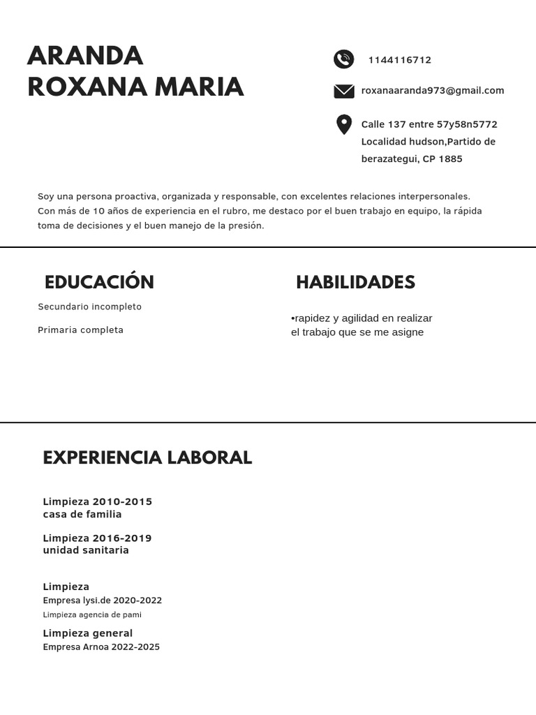 Roxana María Aranda PDF | PDF