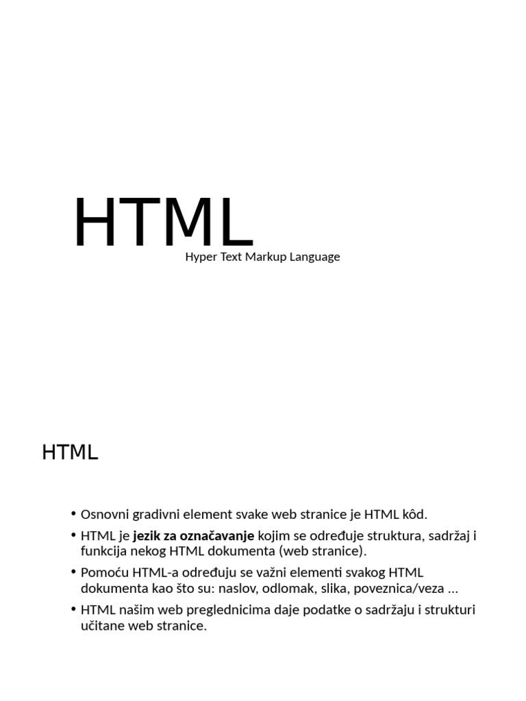 HTML 58 Stranica | PDF