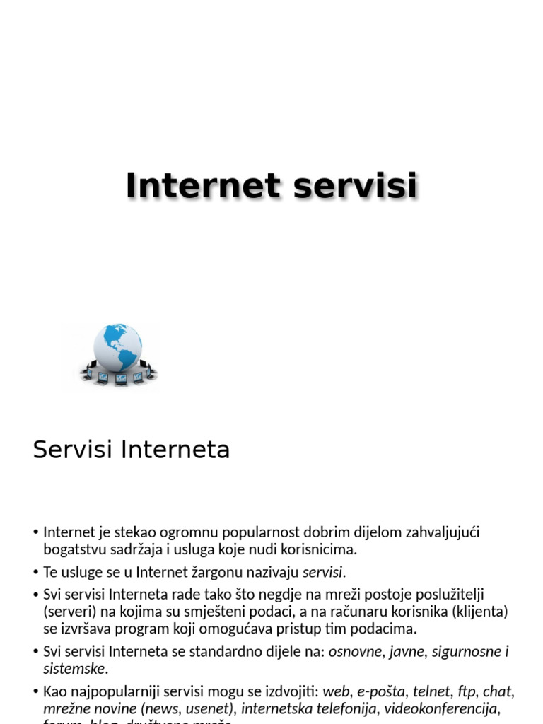 Internet Servisi | PDF