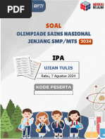 Materi OSN IPA SMP Lengkap | PDF