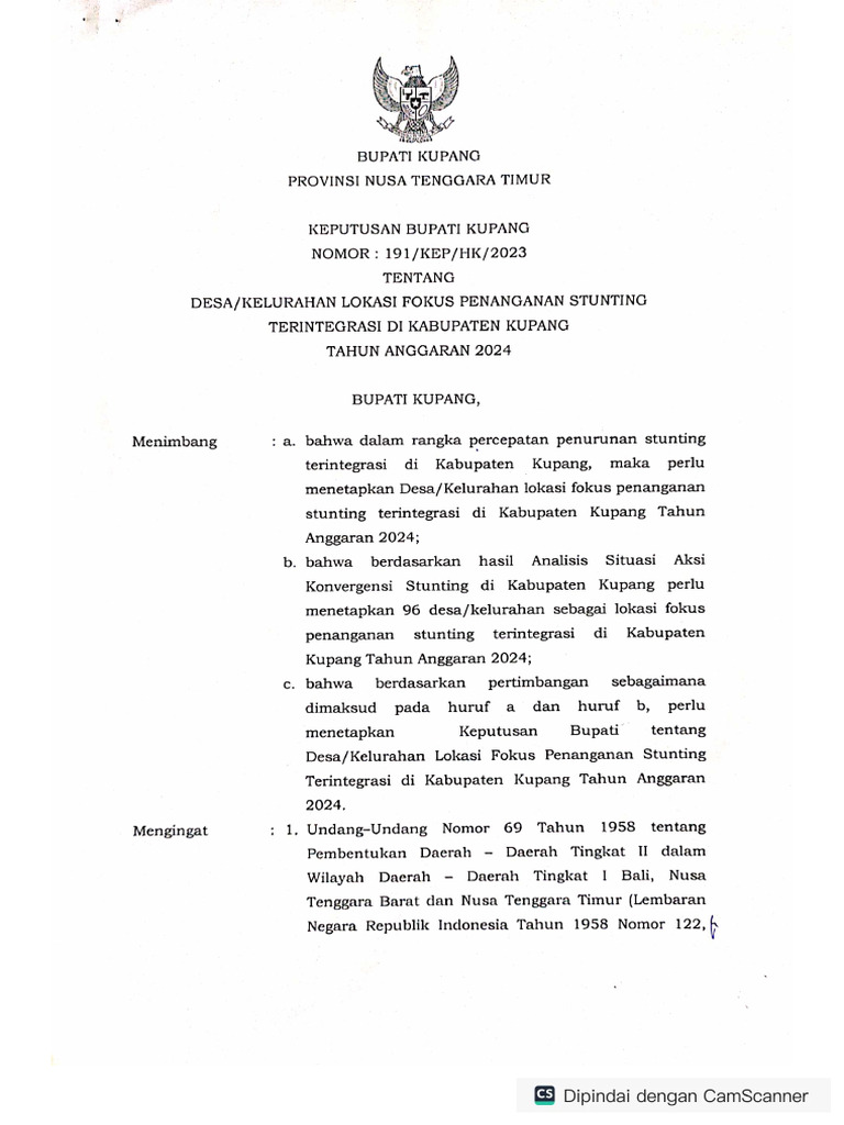 SK LOKUS STUNTING TA 2024 | PDF