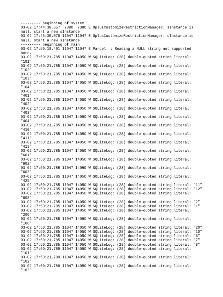 Logcat | PDF | Computing Platforms | Computer Engineering