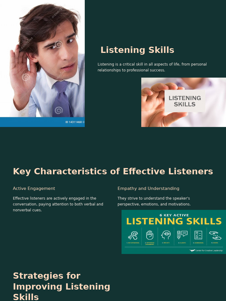 Enhance Your Listening Skills Today | PDF