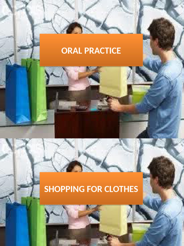 Shopping Dialogue for Clothes | PDF