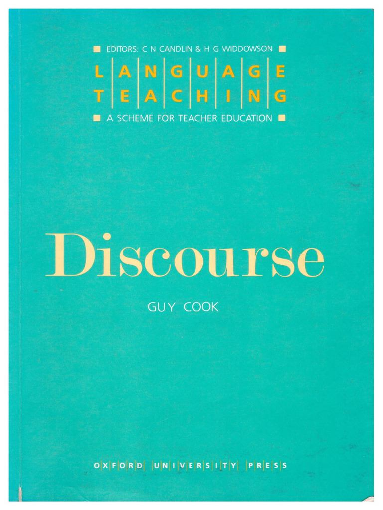 Cook - Discourse | PDF