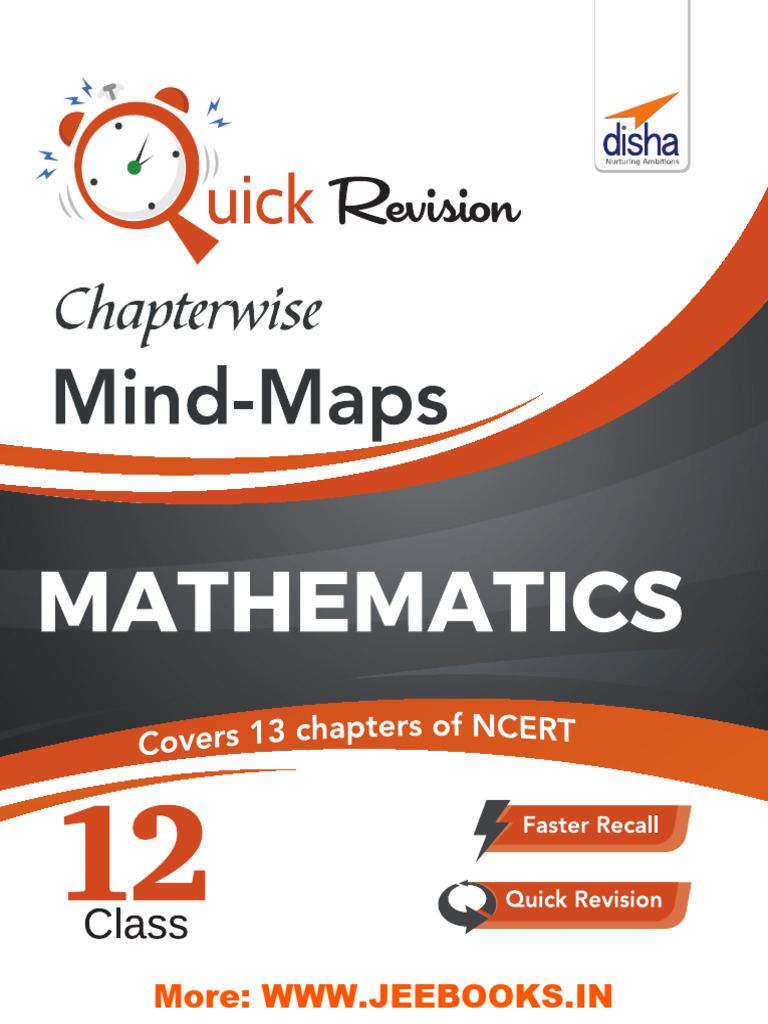 Quick Revision Mindmaps Class 12 Mathematics (2) | PDF