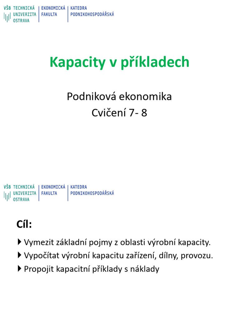 Kapacity | PDF