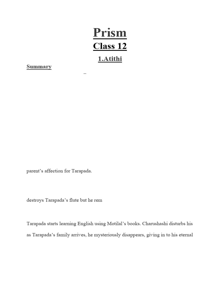 Class 12 Prism Combined | PDF | Love