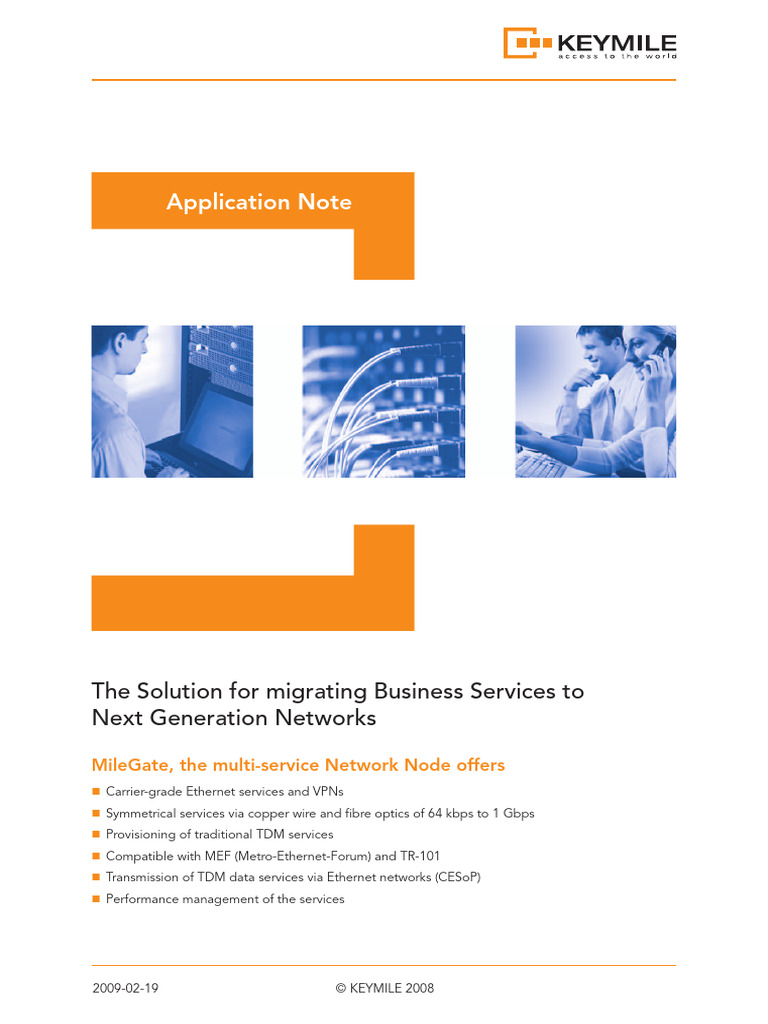 MileGate NGN Business Services Guide | PDF | Computer Network | Ethernet
