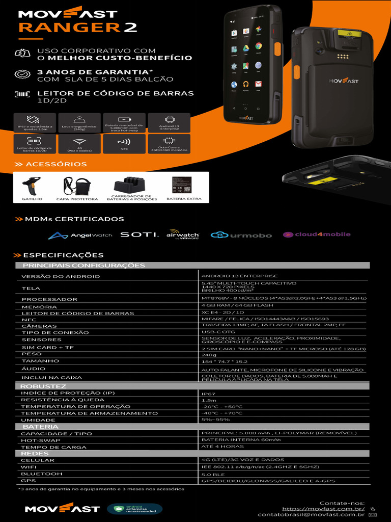 Datasheet MovFast - R2 - 240829 | PDF