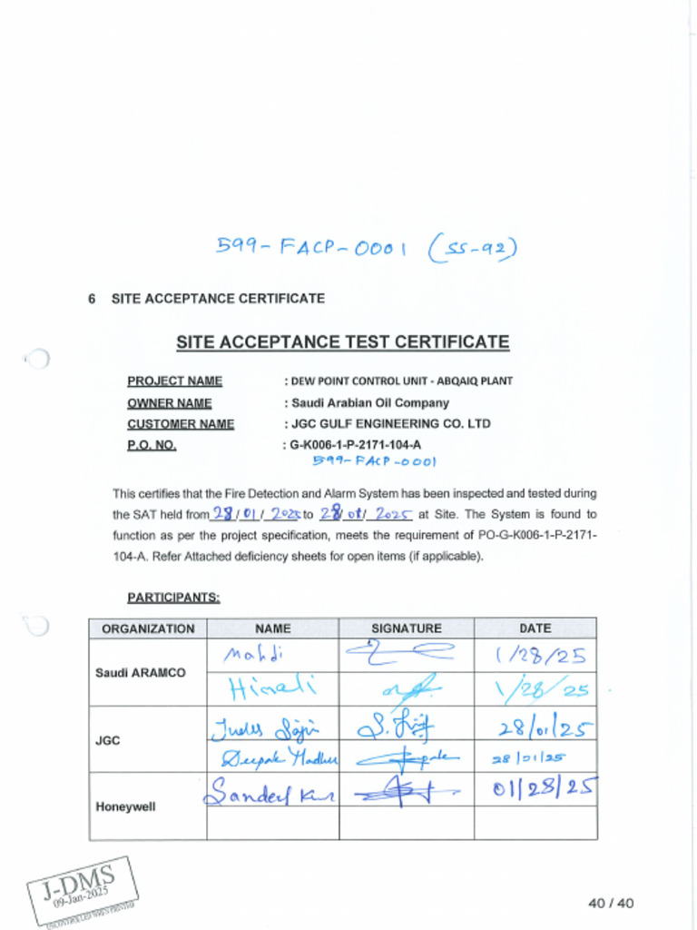 599-Facp-0001 Sat Signed | PDF