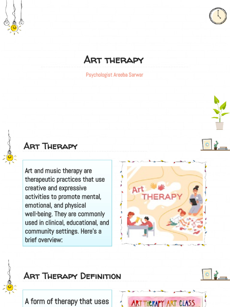 Art Therapy Overview and Benefits | PDF
