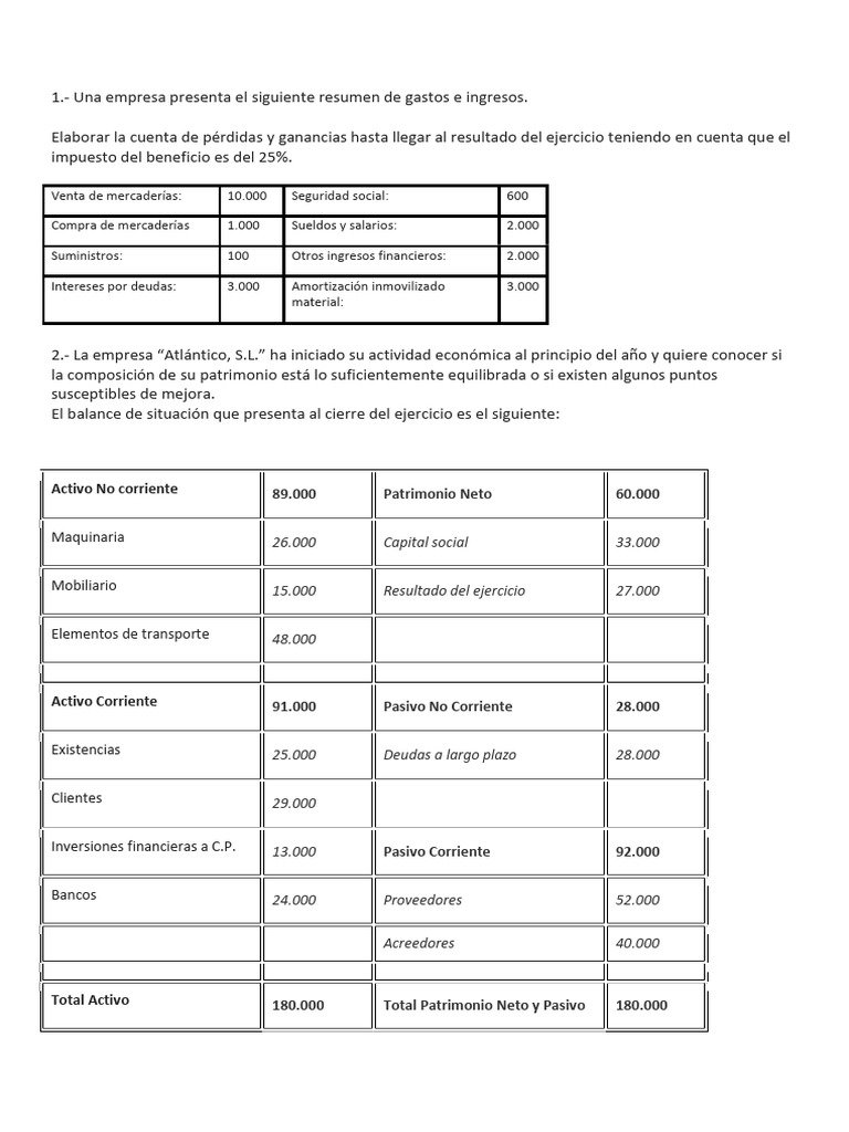Tarea Repaso Examen | PDF