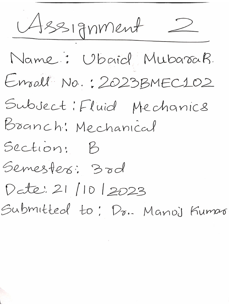 FM Assignment 2 | PDF