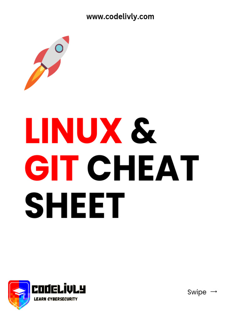 LINUX & GIT CHEAT SHEET | PDF | Computer File | Zip (File Format)