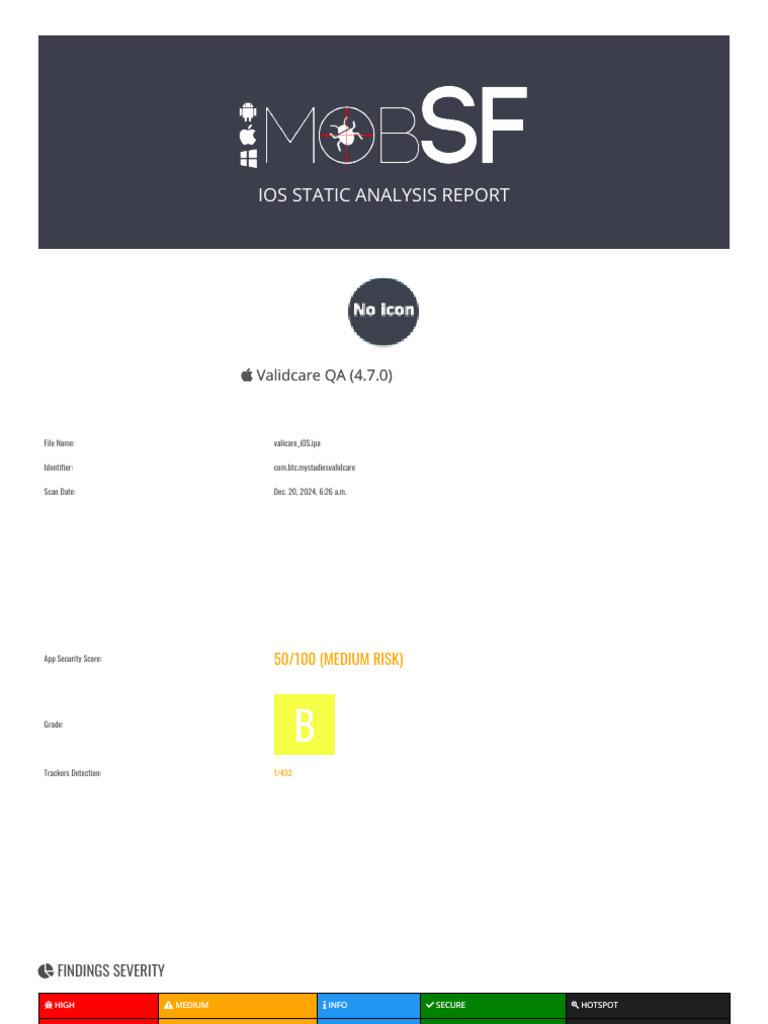 Mobsf | PDF | Computer Engineering | Computer Science