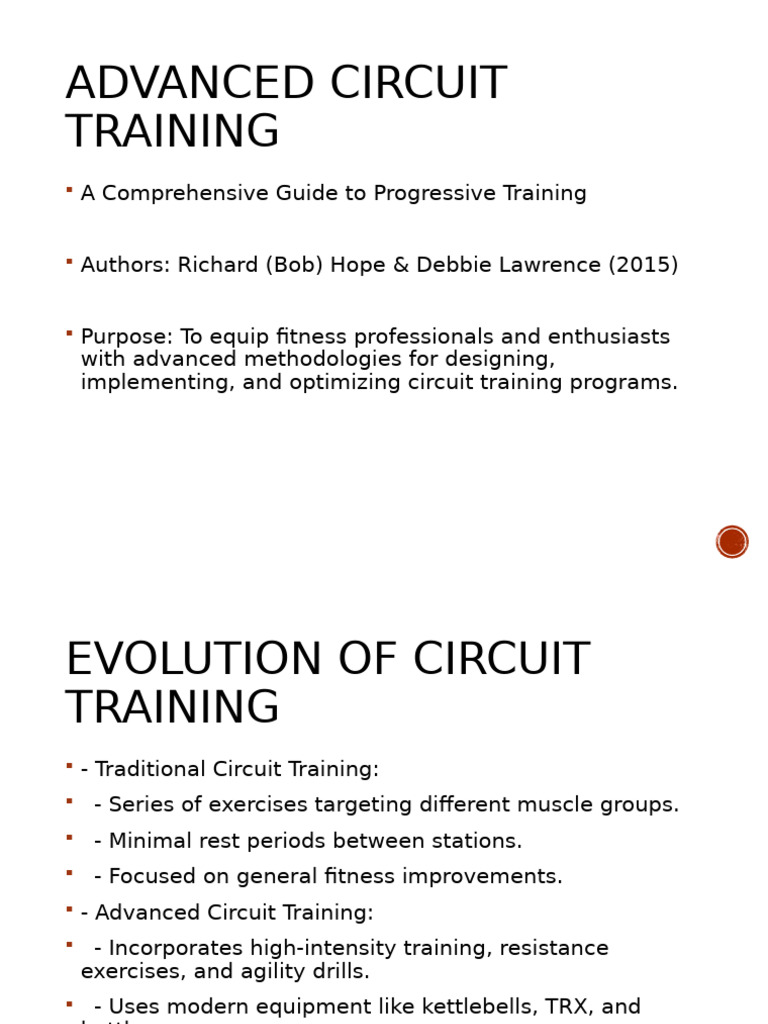 Advanced Circuit Training Detailed | PDF | Kettlebell | Physical Fitness