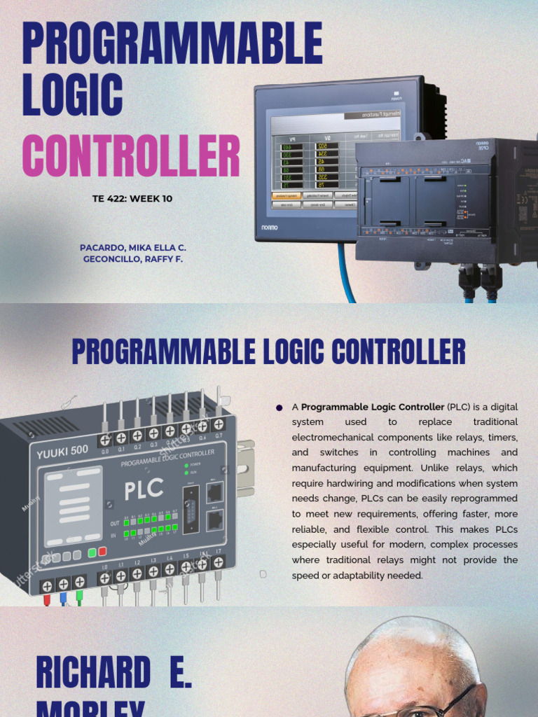 Mechatronics Week 10 | PDF | Programmable Logic Controller | Power Supply