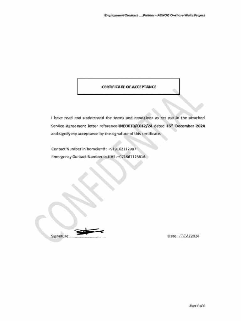 Farhan signed 1 | PDF