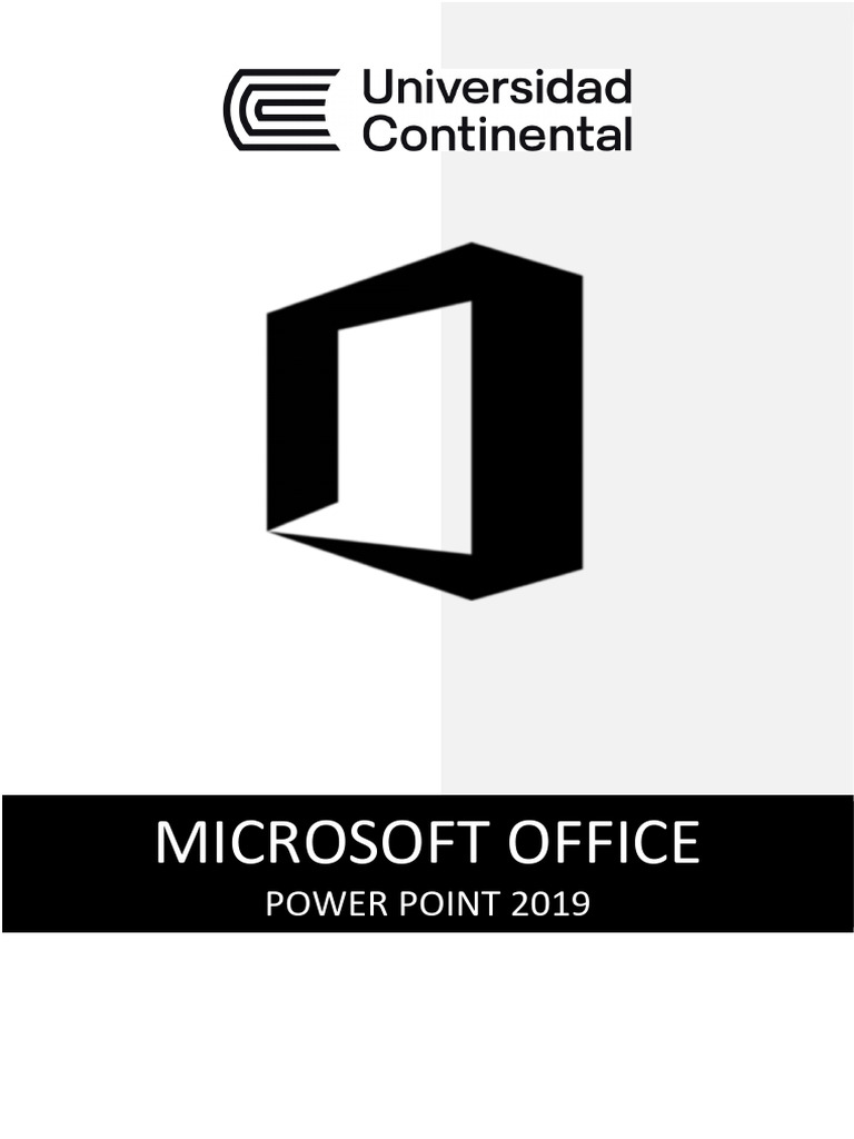 Presentaciones Con MS PowerPoint 2019 | PDF | Microsoft PowerPoint | Botón (Computación)