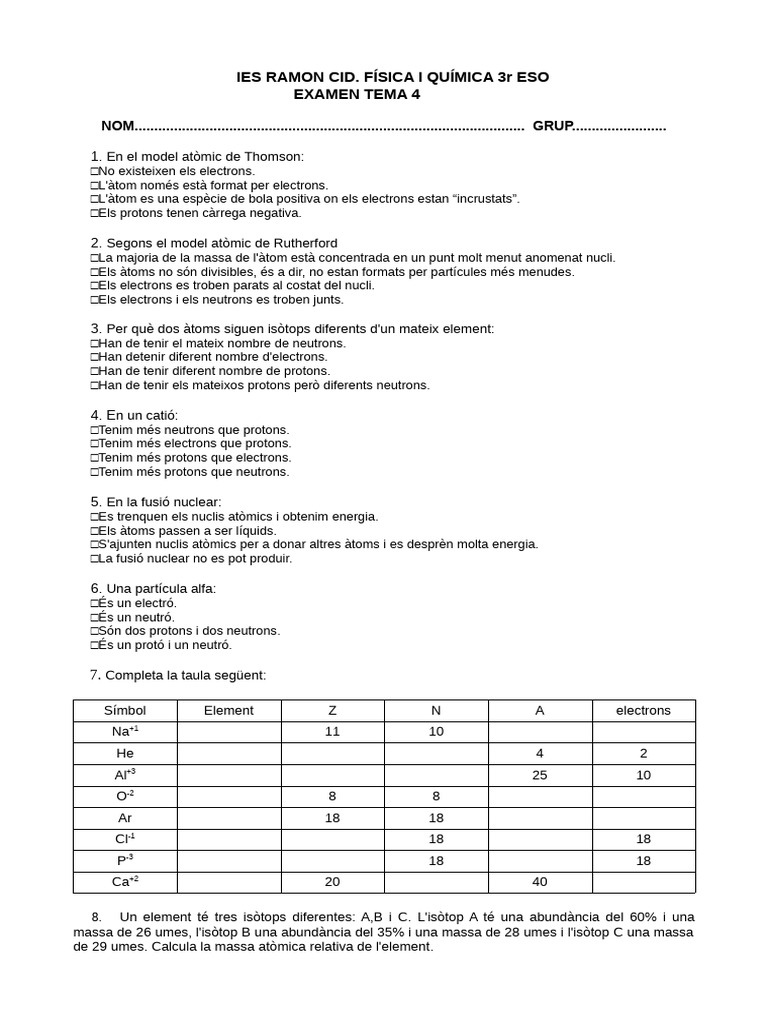 Examen Tema4 | PDF