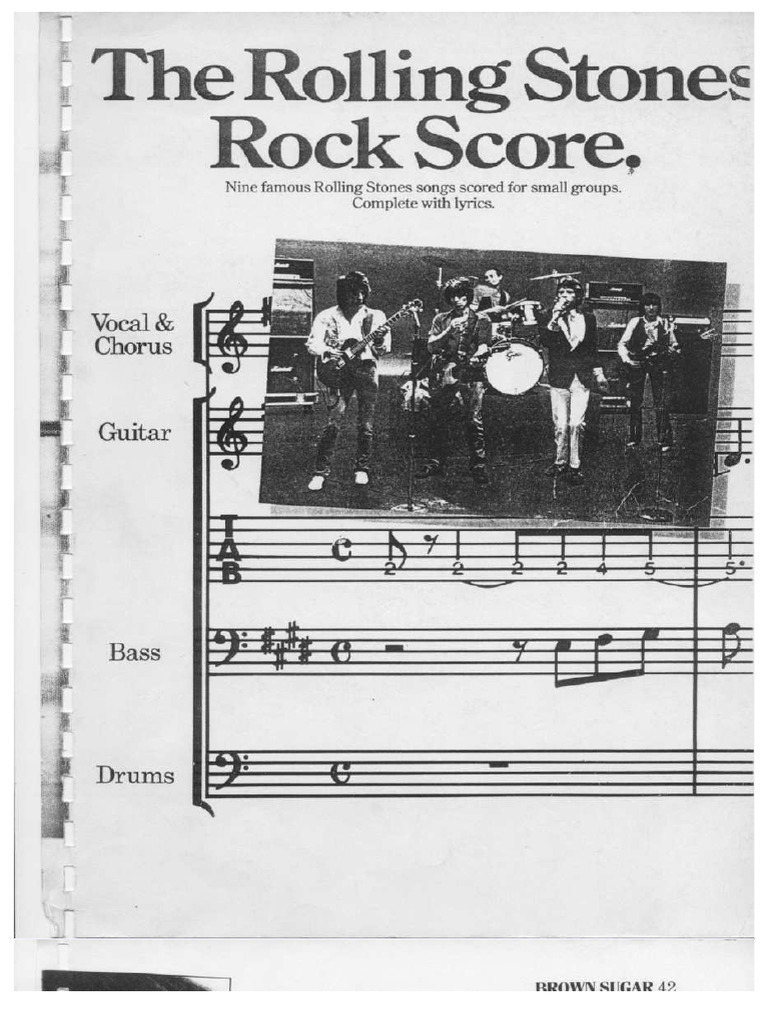 The Rolling Stones Rock Score | PDF