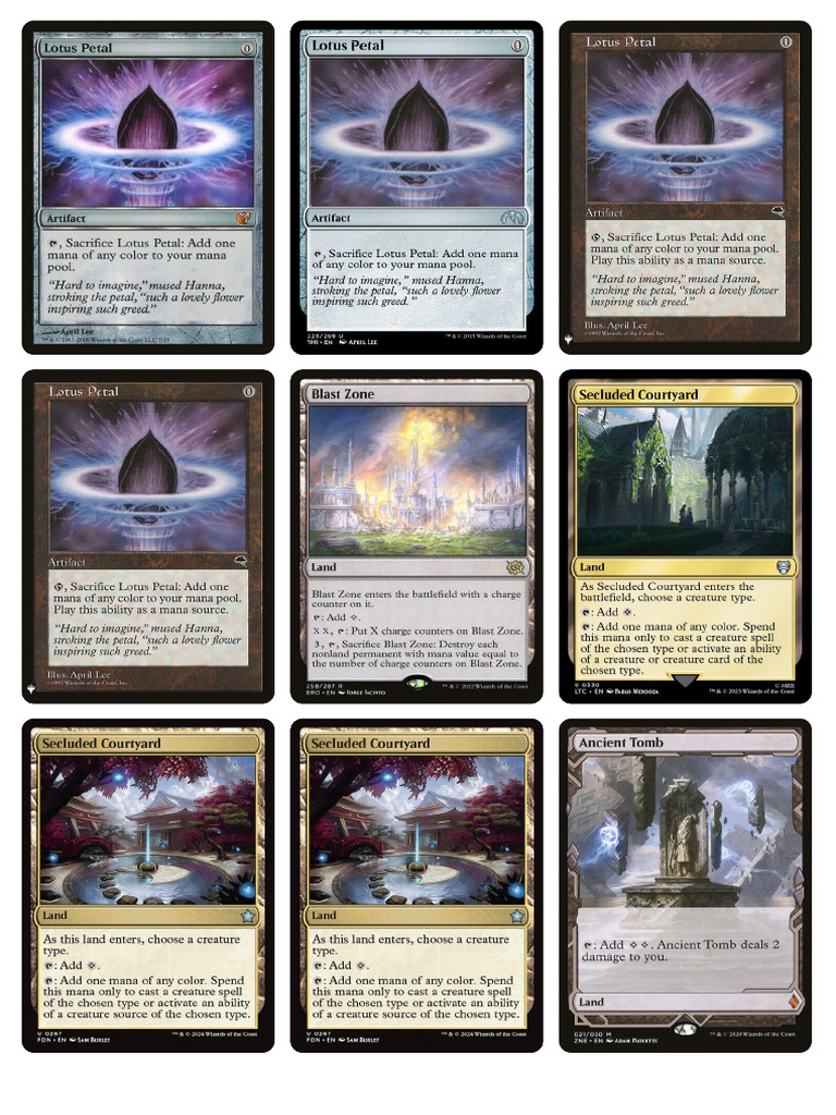 MTG Print | PDF