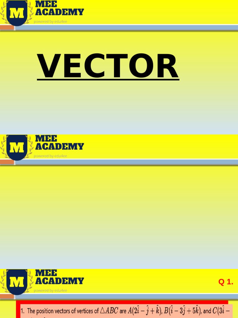 Vector | PDF