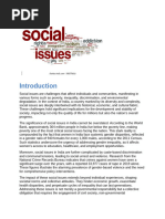 Social Issues Project Class10 With Captions Final | PDF | Poverty ...
