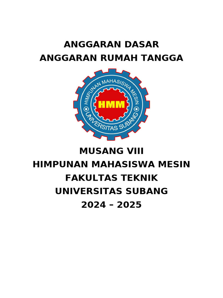 AD Art MUSANG VII HMM UNSUB 2024 | PDF